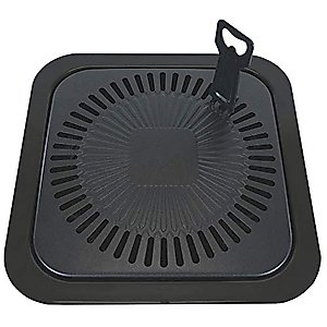 CanCooker Portable Conversion Grill | Easily Convert The Multi-Fuel or Portable Cooktop to a Grill, Black, 12 x 12 x 3