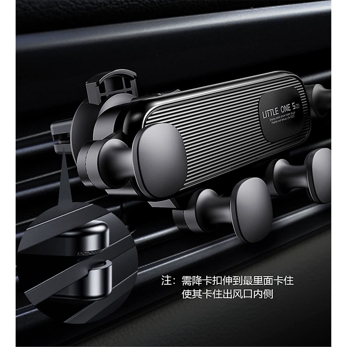 TXY Universal Car Phone Holder GPS Stand Gravity Stand for Phone in Car Stand No Magnetic Air Vent Mount