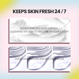 HOPEMATE H Retinol Hydrating Cream with Hyaluronic Acid & Vitamin E, Reduce Wrinkles & Dark Spot, Firming, Anti Aging Moisturizer for Face & Neck, 1.7OZ