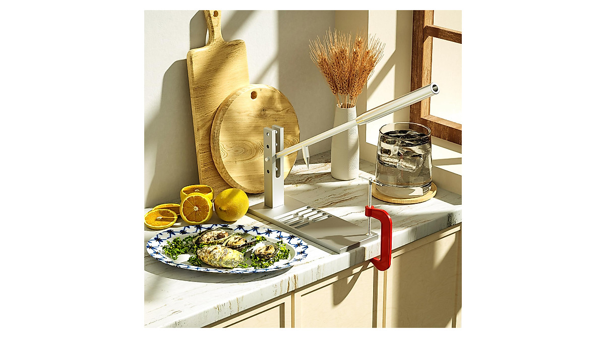 Stainless Steel Oyster Shucker Machine for Seafood & Buffets