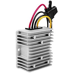 Gofotu DC-DC 36V 48V to 12V 20A Waterproof Golf CART Voltage Reducer Converter 240W Power Regulator with Fuse