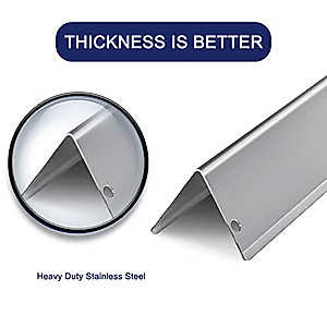 Applicable to Weber Genesis II 300 Series, II E/S-310, II E-315, II E-330, II E/S-335,II LX S/E-340 66032 66795 66040 Gas Grill Stainless Steel Seasoning Stick Barbecue Accessories Flavorizer Bars