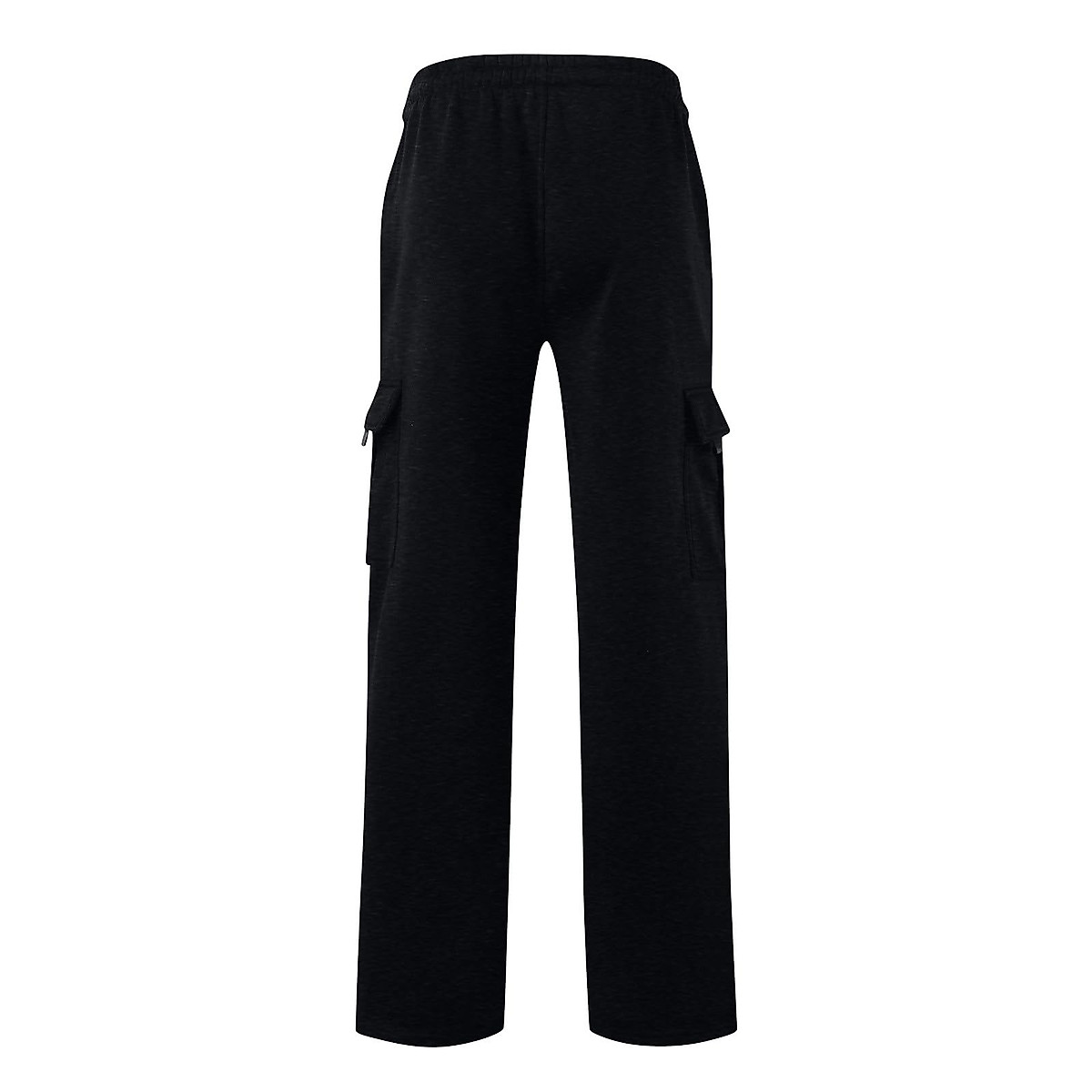 Men's Cargo Joggers Sweatpants Fleece Active Athletic Workout Jogger Sweatpants Loose Fit Drawstring Joggers Gym Running Pants Stretch Trousers Casual Pants with Multi Pockets Today