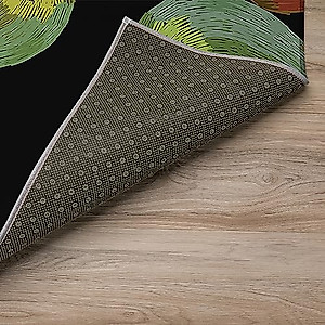 Dalyn Rugs Indoor/Outdoor Kendall KE8 Black Washable 8' x 10' Rug