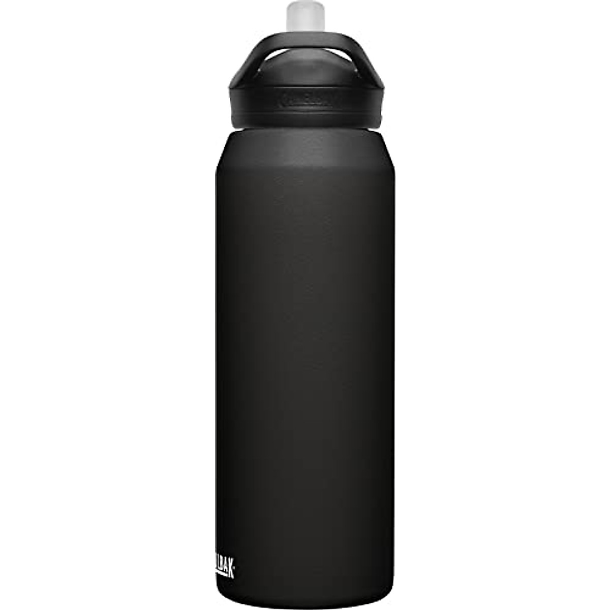 CamelBak eddy+ Water Bottle with Straw 32oz - Insulated Stainless Steel, Black