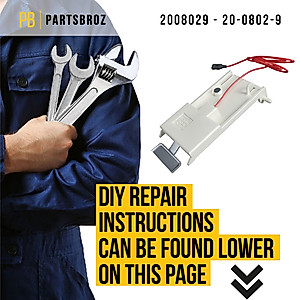 PartsBroz 2008029 Ice Thickness Control Probe - Compatible With Manitowoc Ice Machine Parts - Replaces 627813 76-2781-3 20-0802-9 Ultra Durable Replacement