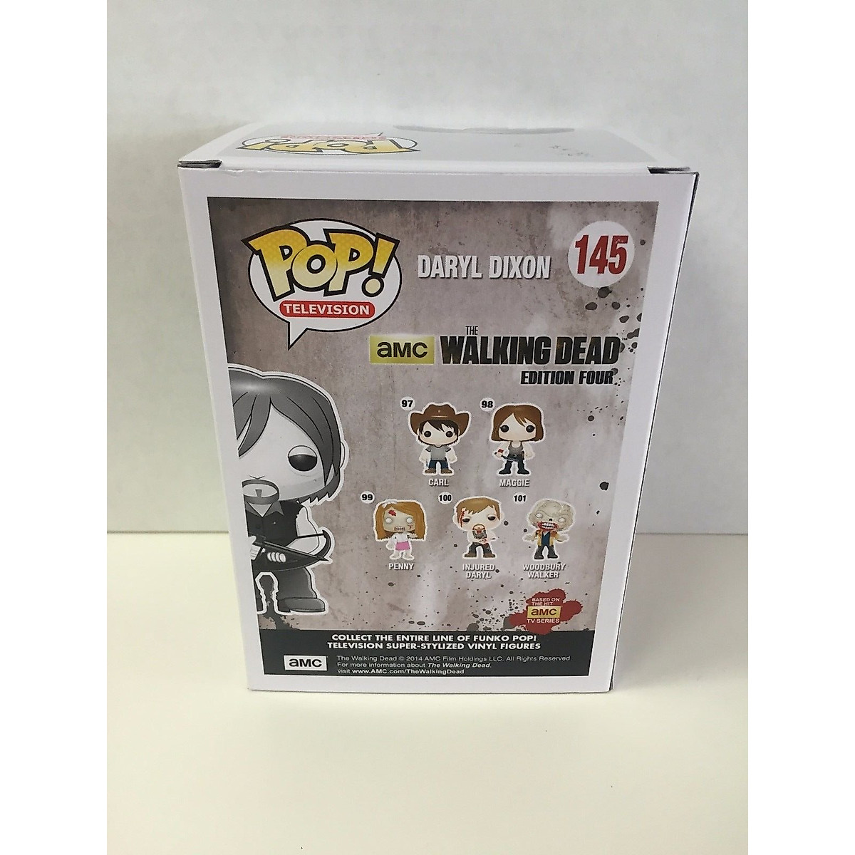 funko pop! walking dead daryl dixon mini figure -145