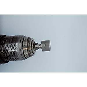 Outback Element® 1/4" Quick-Change Hex Shank Sockets 13mm Magnetic Nut Setter Driver Drill Bit, 39mm Length, Metric