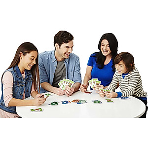 Mattel Games Skip-Bo Card Game for Kids, Adults & Family Night, Travel Game in Collectible Storage Tin for 2-6 Players (Amazon Exclusive)