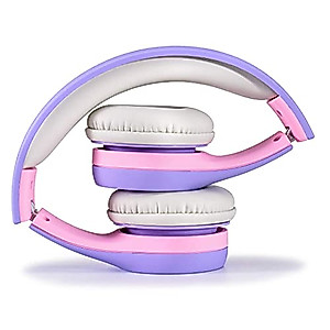 NENOS Kids Headphones Children’s Headphones for Kids Toddler Headphones Limited Volume (Lavender)
