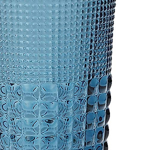 Fortessa Malcolm Double Old Fashioned Cocktail Glass 6 Pack, 11.5-Ounce, Cornflower Blue