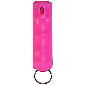 Zarc Vexor Police Strength Pepper Spray, Flip-Top Finger Grip, 20+ Shots, 10-12 Ft. Range - 4 Pack | Multi Color