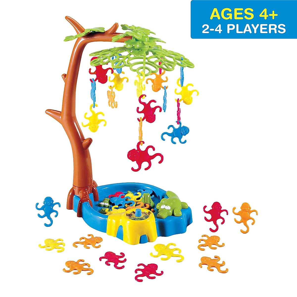 Game Zone Monkeying Around - Multiplayer Tabletop Balancing Game for Ages 4+ - Helps Develop Hand-Eye Coordination and Problem-Solving Skills!