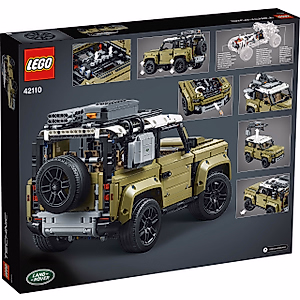 LEGO Technic Land Rover Defender Collector's Model Car 42110 Off Road 4x4 Car,Exclusive Collectible Model, Advanced Building Set