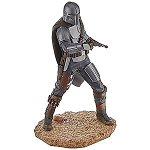 Star Wars Premier Collection: The Mandalorian MK3 1:7 Scale Statue, Multicolor, 10 inches
