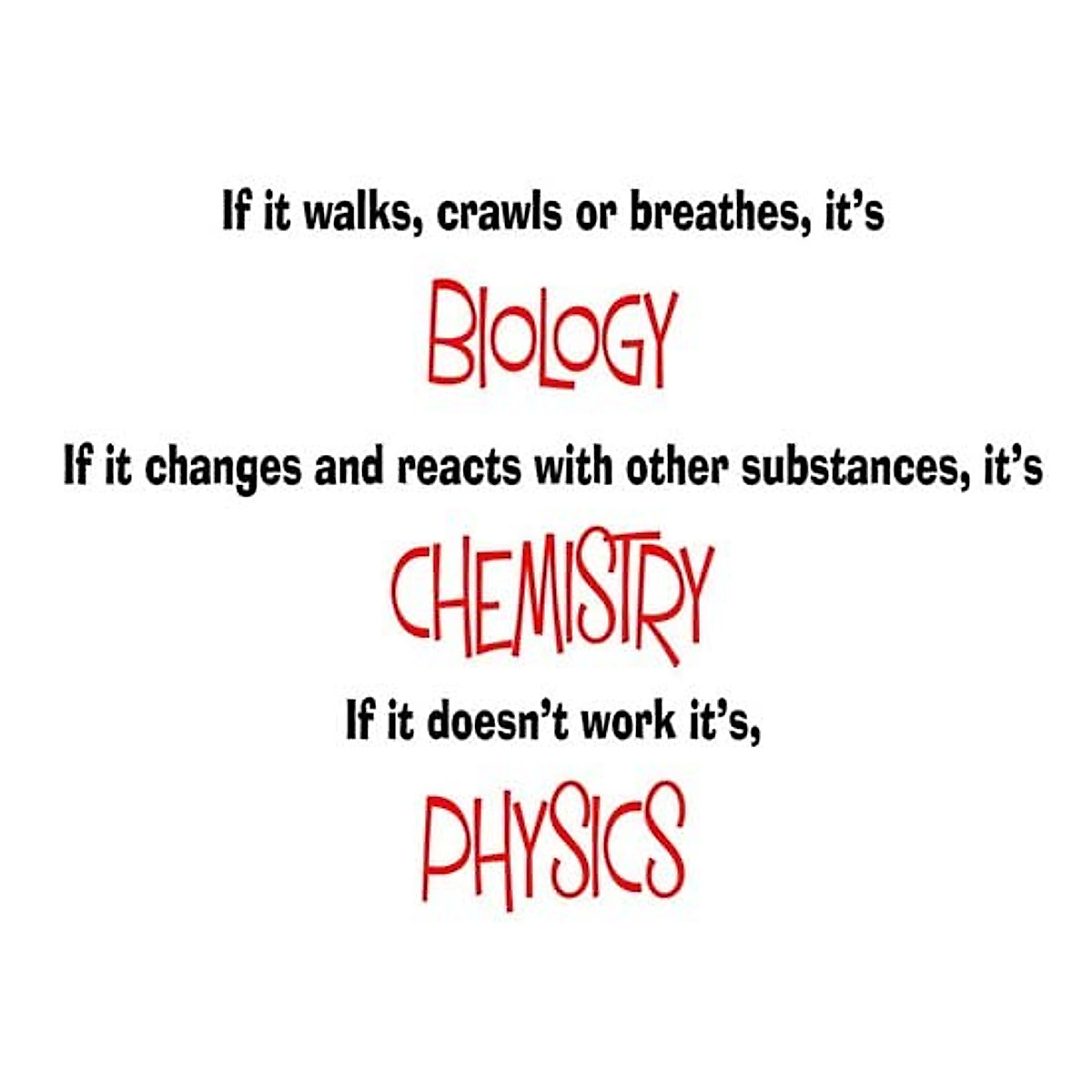 CafePress Funny PHYSICS 1 Mugs Ceramic Coffee Mug, Tea Cup 11 oz