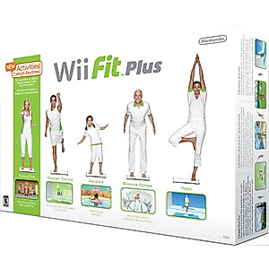 Wii Fit Plus with Balance Board (Renewed)