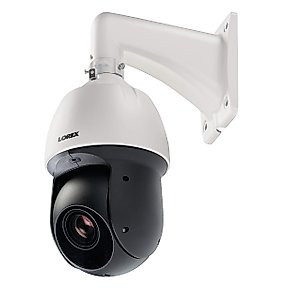 Lorex Weatherproof Indoor/Outdoor Professional 1080P, 360 Degree Pan, Tilt and Zoom Security Camera w/Long Range Color Night Vision & 16X Digital Zoom