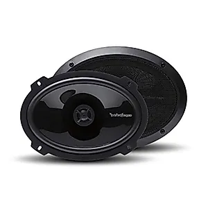 Rockford Fosgate P1692 Punch 6"x9" 2-Way Coaxial Full Range Speakers - Black (Pair)