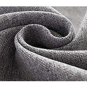 WanJing Porch Swing Seating Pad with Ties,Patio Rectangle Bench Cushion Garden Swing Loveseat Pad,Indoor Porch Fresco Replacement Mattress,Washable Dining Seat Pad, Light Grey, 48x14 inch