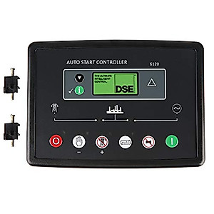 YWBL-WH DSE6120 Deep Sea Electronic Generator Controller Module Control Panel 0-10 V / 4-20mA oil pressure LCD Display, Dynamo