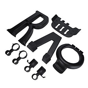 Upgraded Version Universal VR Stand,More Stable Base Headset Display Holder and Controller Mount Station for Oculus Quest, Quest 2, Rift, Rift S Headset and Touch Controllers(Black)