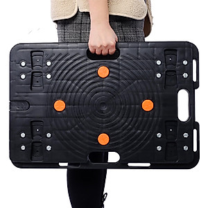 Furniture Moving Dolly, 4Pcs Moving Dolly, Heavy Duty Furniture Rolling Mover, Interlocking Moving Dolly with 4 Wheels for Couch Boxes Heavy Items, 23.6 x 15.7 inch 330 Lbs (2)