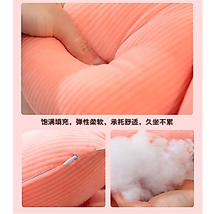 Uewidiod Flower-Shaped Pillow Cushion Floor Cushion Cushion Office sedentary Tatami car Cushion Student seat Cushion (40cm, Green)