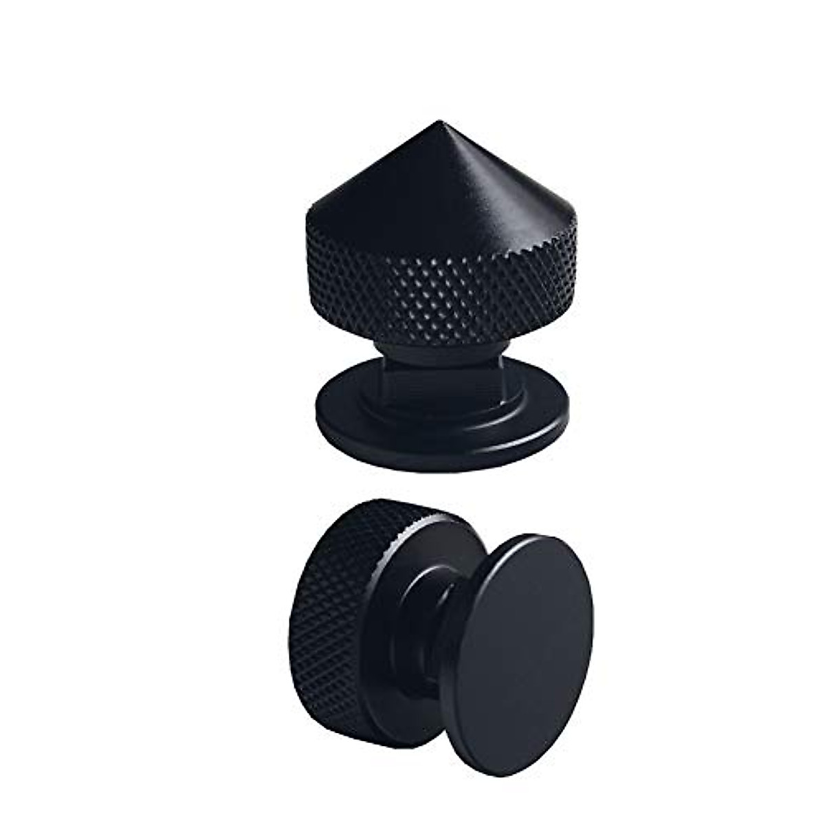 JGR 1 Pair Welding Hood (Pipeliner) Fasteners Aluminum (Spiked-Black)