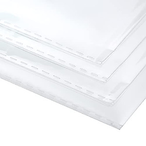 Macoota 200 Pcs 3" x 5" Thick 1.6 Mil Clear Self Sealing Resealable Cellophane Poly Bags Heavy-duty Adhesive Cello Plastic Bags Packaging Bakery Cookie Candy Candle Soap Prints Card Gift OPP Bag