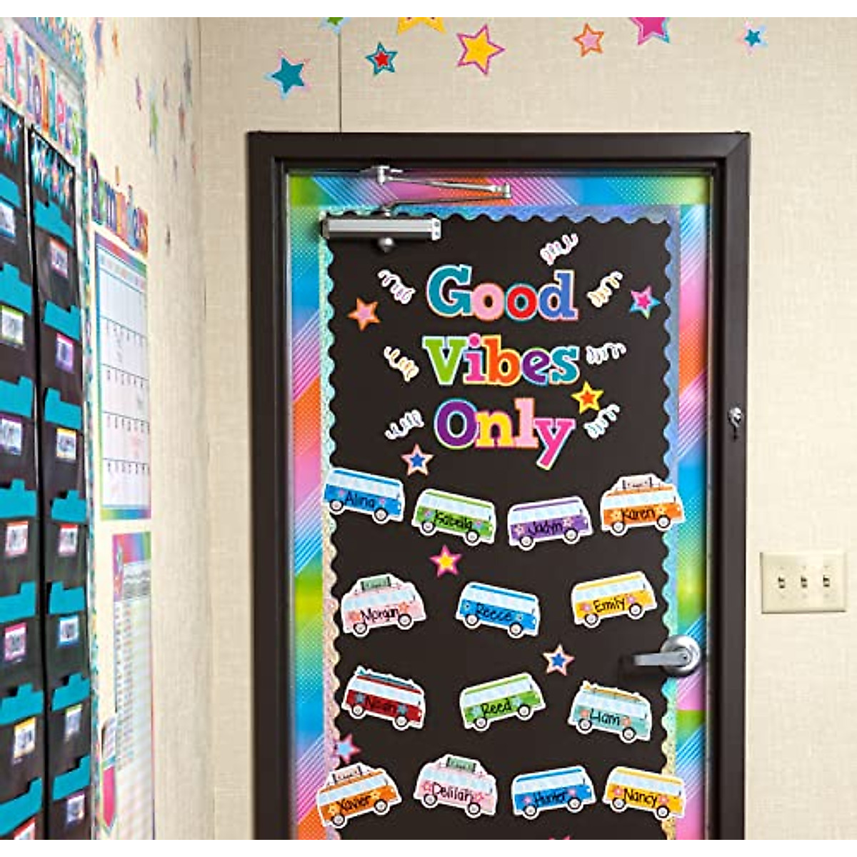 Teacher Created Resources Colorful Vibes Bold Block 4" Letters Combo Pack (TCR8777)