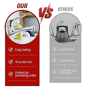 Replacement Ceramic Cartridge Fit for Grohe 45888000, Bathroom Sink Faucet Cartridge Replacement Parts 3/4-Inch Use for Wall Mount Valves and Roman Tubs (45888000 Hot)