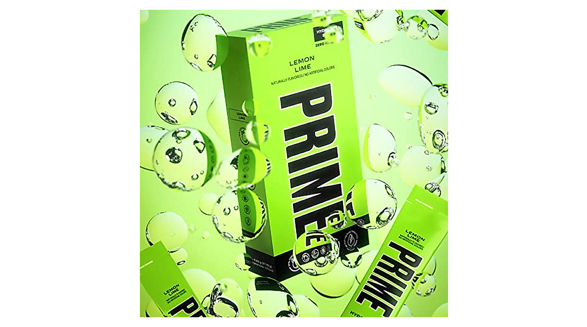 Prime Hydration+ Lemon Lime Sticks - Electrolyte Hydration Powder