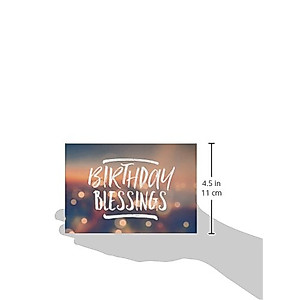 DaySpring - Birthday - Simply Stated - 12 Boxed Cards, KJV (60937),Multi Color