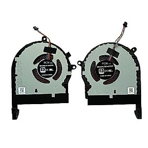 HK-Part Fan for Asus TUF Gaming FX504G FX504GE FX504GM FX504GD CPU Gpu Cooling Fan Dual Fan