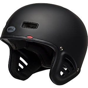 BELL Racket Adult BMX Bike Helmet - Matte Black (2023), Medium (55-59 cm)