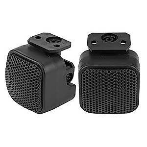 Acouto Car Audio Tweeters 1 Pair Universal Square Car Audio Speaker Super Power Loud Tweeters Rectangle Dome Tweeters for Car Audio