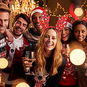 ARTIBETTER Quilted Fabric 13pcs Xmas Patchwork Fabric Christmas Santa Snowman Reindeer Elk Pattern Square Cloth Bundle Holiday Sewing Craft Supplies for Children Kids Fabrics