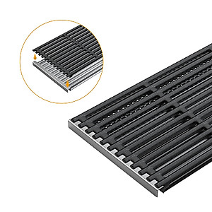 SafBbcue 463242716 463242715 Charbroil Grates Fits Char-Broil Grill Replacement Parts 463255020 466242715 466242716 466242815 G533-2200-W1 -Upgrade Stainless Steel Emitter Plates