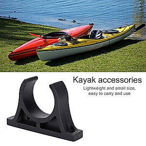 Paddle Holder Clip, 1 Pair Plastic Oar Holder for Kayaks Canoes Rowing Boats, Kayak Paddle Holder Pelican