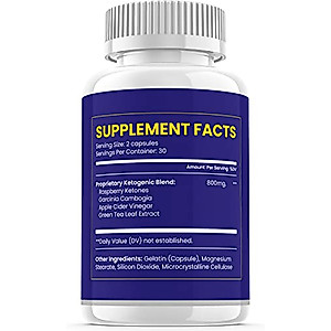 (3 Pack) Extra Burn Keto Pills, Advanced Ketogenic Formula (180 Capsules)