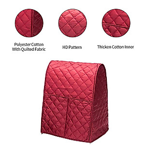 Kitchen Aid Mixer Cover, Stand Mixer Cover Compatible with 5-8 Quart Kitchenaid/Hamilton Stand Mixer, Dust Cover with Pockets, Kitchen Aid Mixer Accessories Fits for All Tilt Head & Bowl Lift