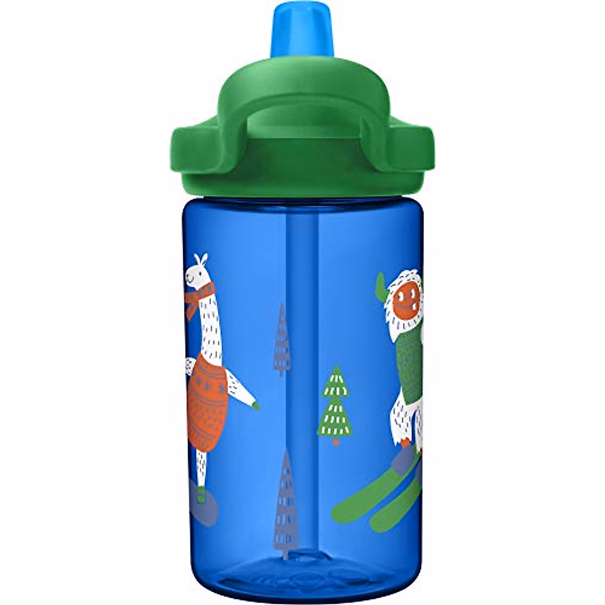 Eddy+ Kids BPA-Free Water Bottle with Straw, 14oz, Sweater Shedders