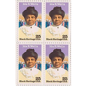 Ida B. Wells Set of 4 x 25 Cent US Postage Stamps NEW Scot 2442