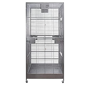 XXL Large Bird Flight Cage Parrot Aviary H80xw35.5xd35.5