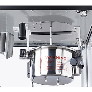 6111 Great Northern Popcorn Black Foundation Top Popcorn Popper Machine, 4 Ounce