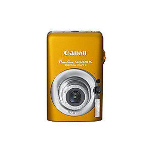 Canon PowerShot SD1200IS 10 MP Digital Camera with 3x Optical Image Stabilized Zoom and 2.5-inch LCD (Orange)