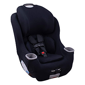 JYOKO Kids Cover Liner for car seat Compatible with Graco Extend2fit, 100% Cotton Made (Black Series)