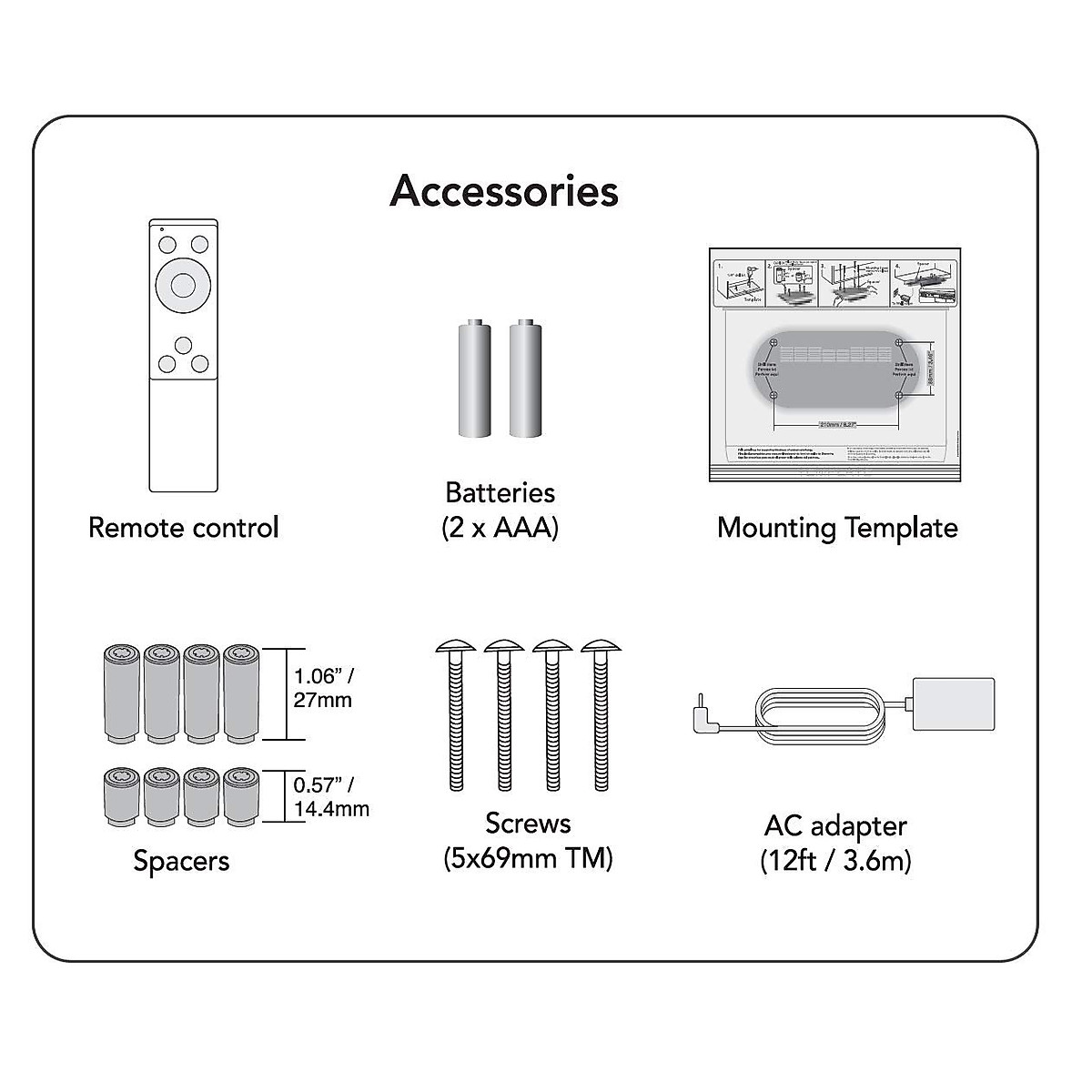 RCA Under Cabinet Speaker Dock with 11.6" Space Saver Android Tablet 2GB RAM 32GB