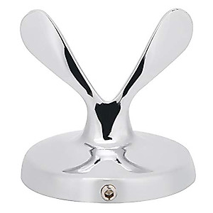 Milltrip Towel Hooks, Wall Mounted Double Robe Hook Stainless Steel Coat Towel Hanger Holder for Bathroom